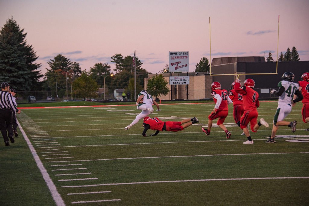 2019-Marquette-Redmen-Kingsford-Flivvers-Varsity-Football-MSHS ...