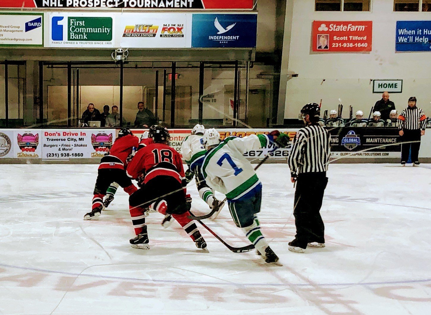 Marquette Redmen lost a tough one in overtime against Saginaw Heritage ...